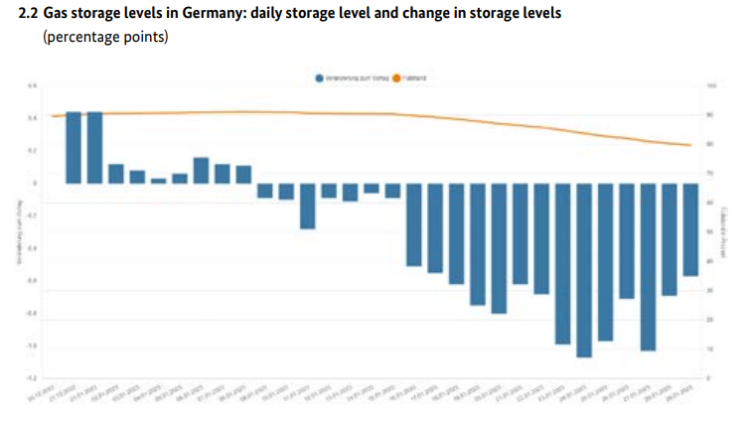 German gas market supply status update report – January 31 | European ...