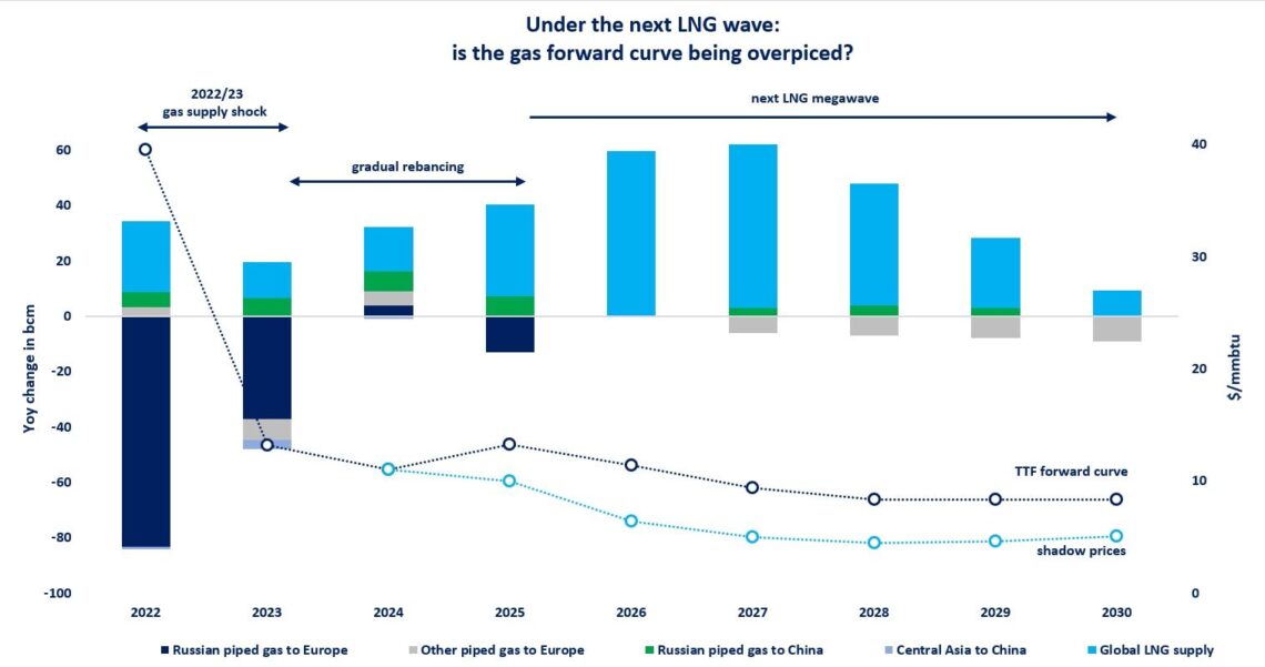 Why is the TTF gas forward curve so overpriced? | European Gas Hub